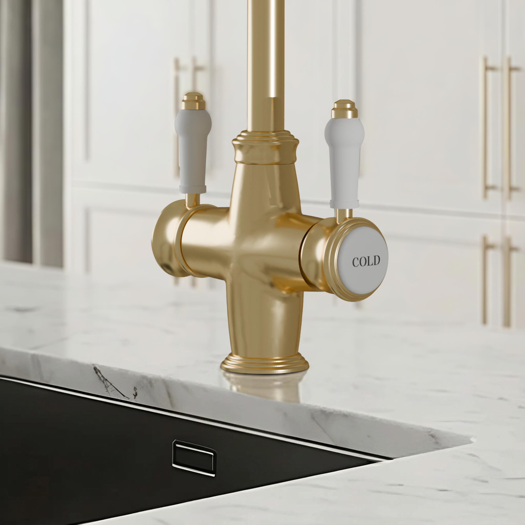 Gold Instant Boiling Water Taps - 3-in-1 & 4-in-1 Taps – Verana