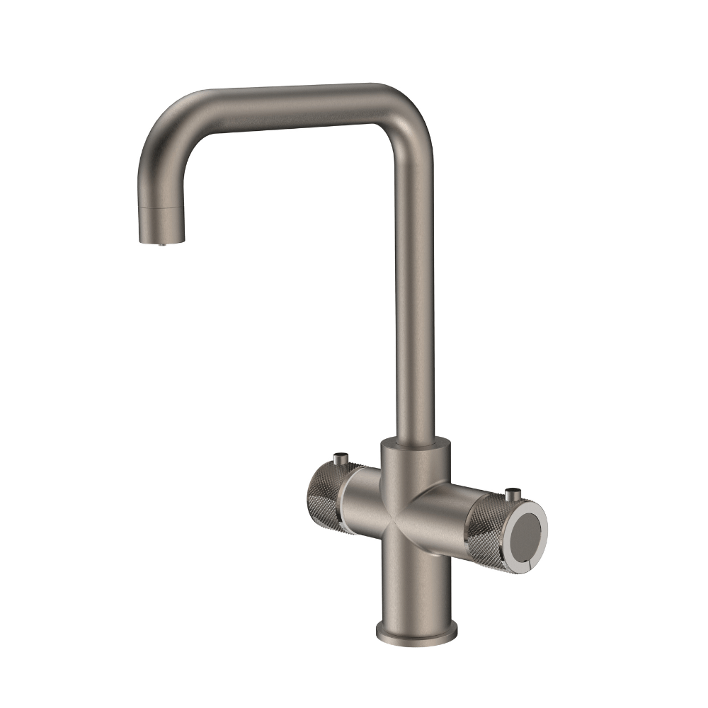 Fohen Flagro Brushed Gunmetal Grey Instant Boiling Water Kitchen Tap ...