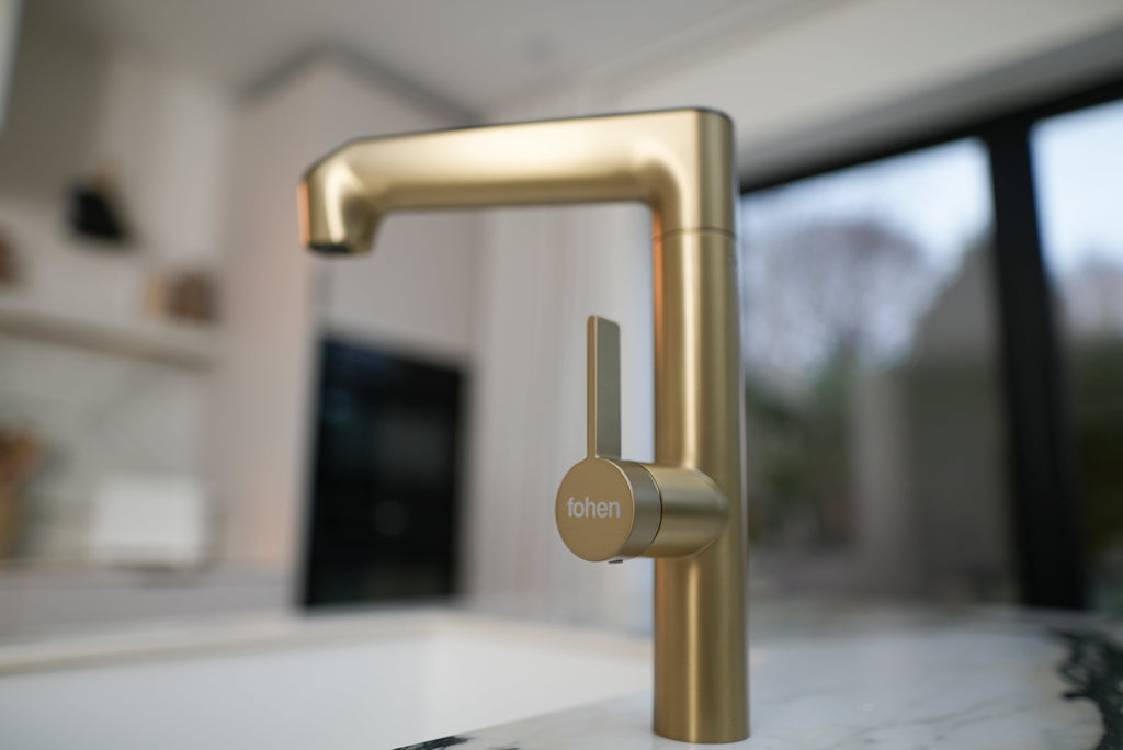 Modena Unfinished Brass Digital 100° Tap – Verana